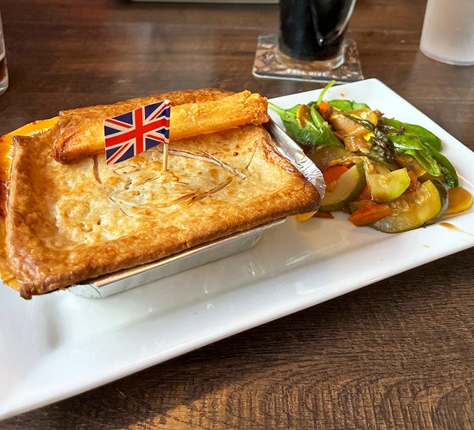 Fisherman's pie: where the catch of the day meets comfort food. A creamy, cheesy treasure chest of oceanic delights.