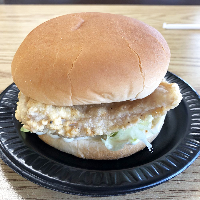 The sandwich that makes you question why you ever bothered with those fancy chicken sandwiches that dominated social media.