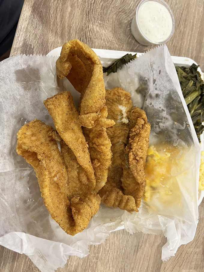 Fried flounder that's traveled less distance to your plate than you did to the restaurant. That's freshness you can taste in every crunchy bite.