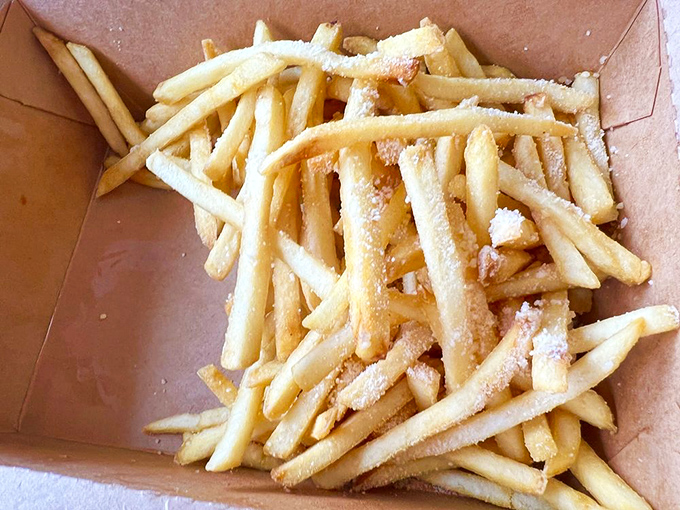 Golden, crispy, and perfectly salted&mdash;these fries aren't just sidekicks, they're co-stars. The supporting actor that sometimes steals the show.