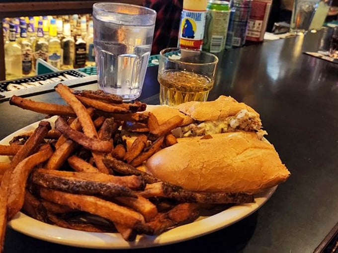 When french fries outnumber sandwich on your plate, you know you've found a place that understands proper portion priorities.