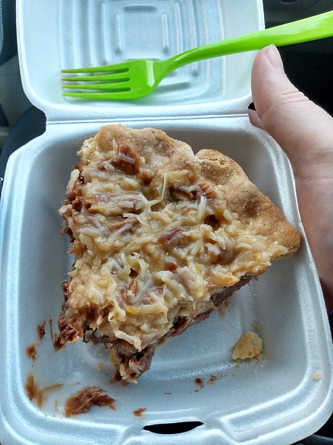 Chocolate, caramel, and coconut unite in this German chocolate pie. It's like a cake had a dream about becoming a pie&mdash;and succeeded brilliantly.