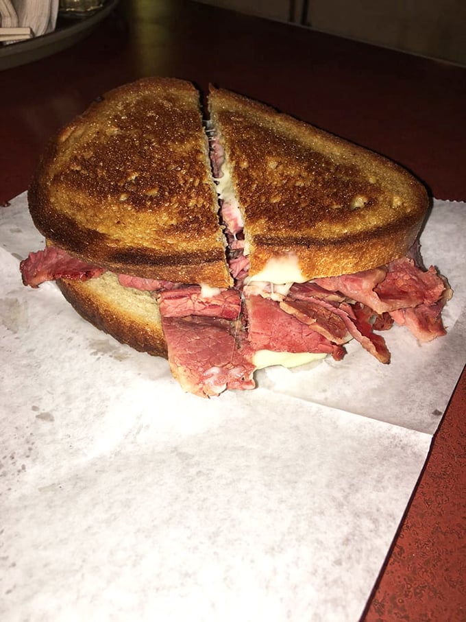 Not just a one-trick pony &ndash; Miller's corned beef sandwich proves they've mastered more than just the art of the burger.