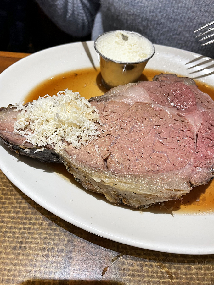 This isn't just dinner&mdash;it's a commitment. When your prime rib arrives with sides playing supporting roles, you know you've made excellent life choices.