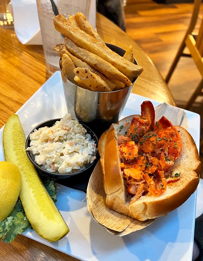 Snow crab legs: Nature's way of saying "work a little for your dinner." The reward? Sweet meat that makes the shell-cracking effort gloriously worthwhile.