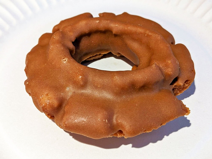 The maple old-fashioned&mdash;a ridged wonder with crispy edges and that perfect balance of cake-like density and melt-in-your-mouth tenderness.