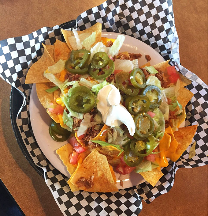 BBQ nachos: where Tex-Mex meets Southern smoke in a fiesta that makes your regular nachos seem like they're not even trying.