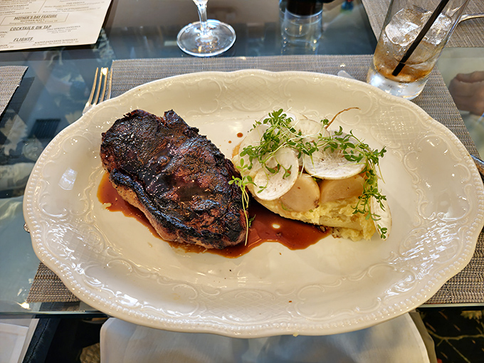 This isn't just dinner; it's meat architecture—layers of flavor built on a foundation of culinary expertise.