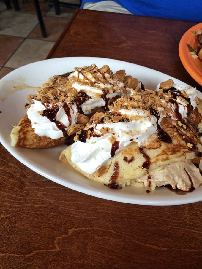 Not all heroes wear capes &ndash; some wear whipped cream, chocolate drizzle, and crumbled graham crackers atop fluffy pancakes.