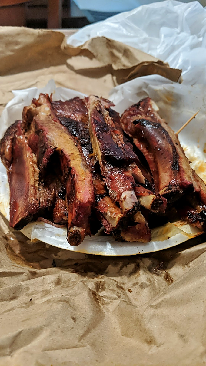 Not so much food as time travel&mdash;these ribs look exactly like what made Archibald's famous decades ago. Some traditions deserve preservation.