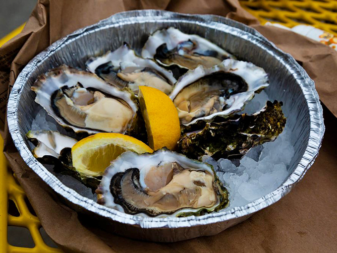 Ocean jewels on the half shell. These oysters look like they were plucked from the sea moments ago&mdash;briny, beautiful, and begging for a squeeze of lemon.