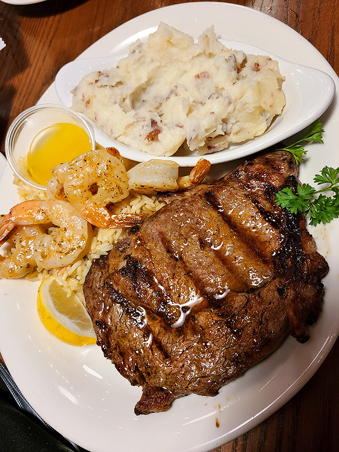 Surf meets turf in this beautiful marriage of land and sea&mdash;proving that some of the best relationships don't need counseling.