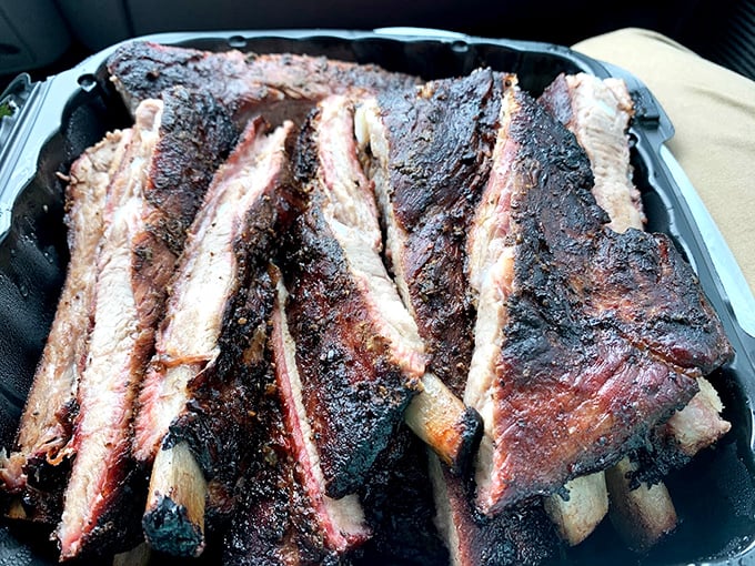 The sandwich equivalent of a standing ovation—brisket, slaw, and sauce performing the ultimate culinary encore.