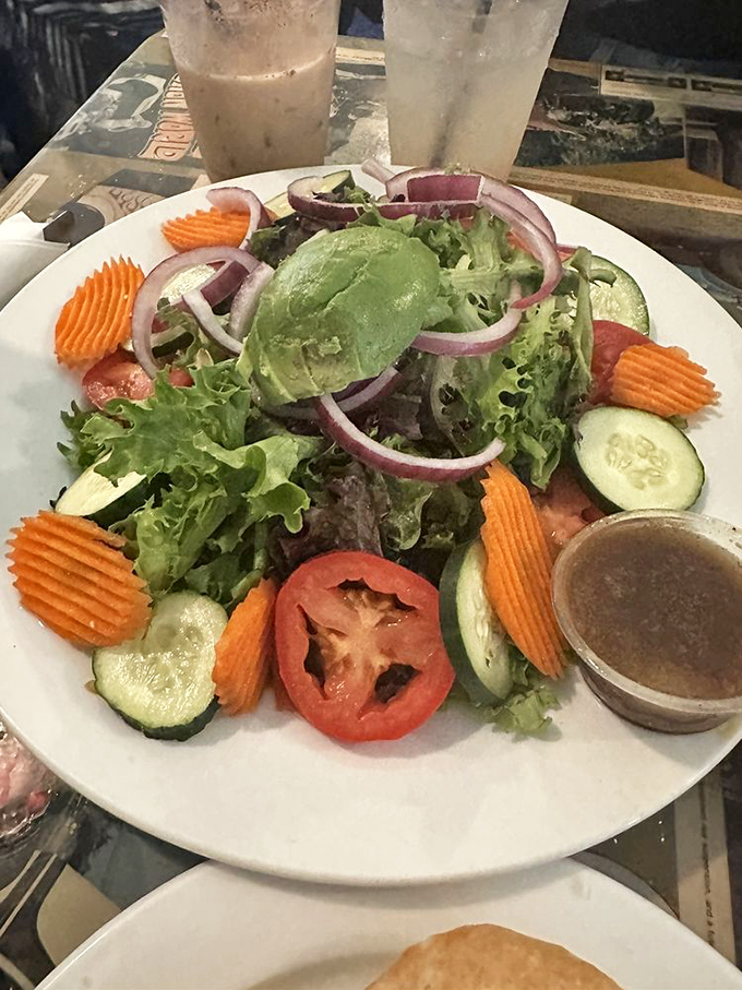 Fresh doesn't begin to describe this garden party on a plate, where every vegetable seems to have dressed for the occasion.