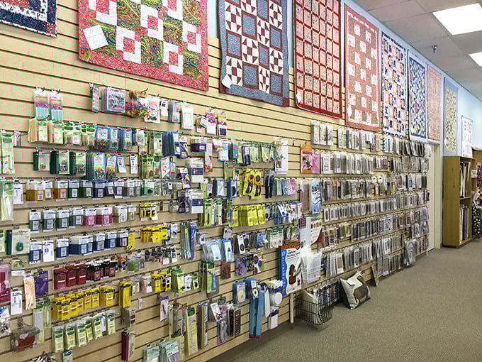 Wall-to-wall quilting inspiration that would make Betsy Ross drop her original flag design and start sketching something with more pizzazz.