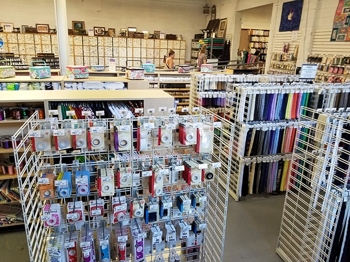 The notions department: where projects transform from "I could make that" to "I will definitely make that"&hellip; and about fifty other things.