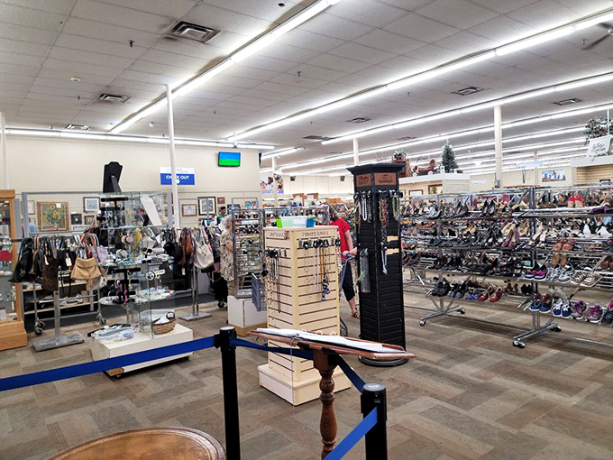 Shoe paradise or footwear purgatory? Depends on your patience level. The thrill of finding designer loafers in your size makes the hunt worthwhile.