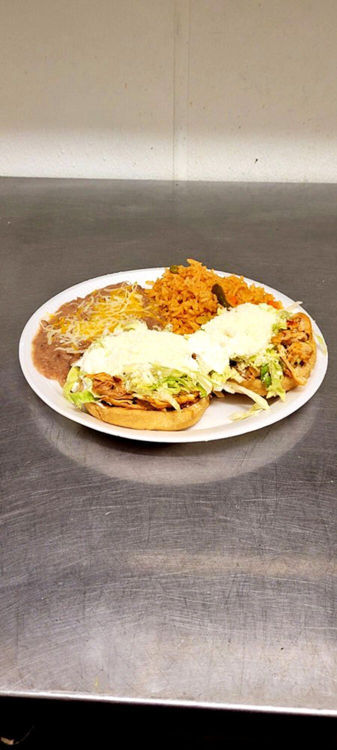 These sopes come with the perfect sidekicks&mdash;rice and beans that aren't just supporting actors but co-stars in this Mexican feast.
