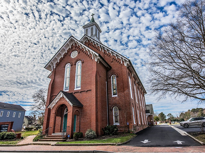 St. Luke's Methodist Church has been witnessing more Eastern Shore sunrises than most of us have had hot breakfasts—and looking magnificent doing it.