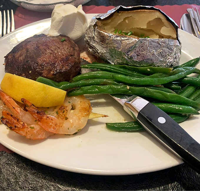 Surf meets turf in this classic pairing that answers the eternal question: "Why choose between land and sea when both taste this good?"