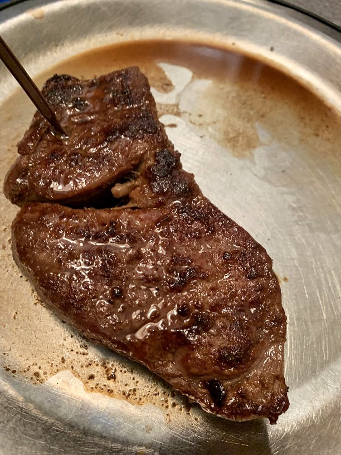 The steak whisperer has spoken. This glistening cut bears the hallmarks of proper cooking&mdash;a caramelized exterior protecting a juicy interior.