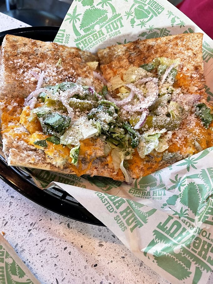 A proper tuna melt should make you pause mid-conversation. This one demands a moment of respectful silence with every bite.