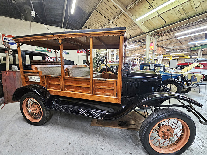 This wooden-paneled Model T station wagon wasn't just a car&mdash;it was an adventure vessel for American families long before minivans existed.
