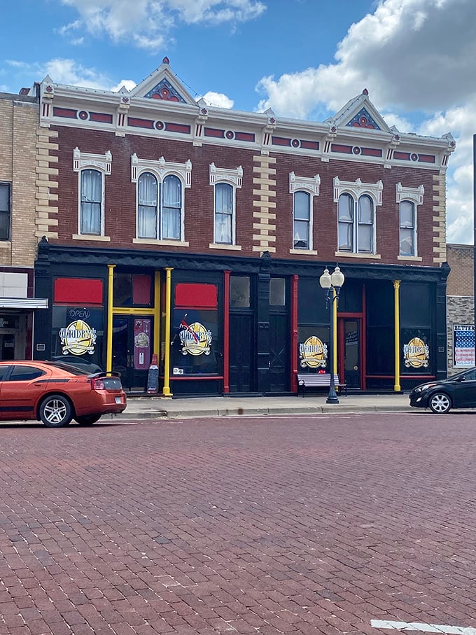 Waudby's Sports Bar occupies a gorgeous historic building where I guarantee someone's grandfather has been telling the same fishing story since 1973.