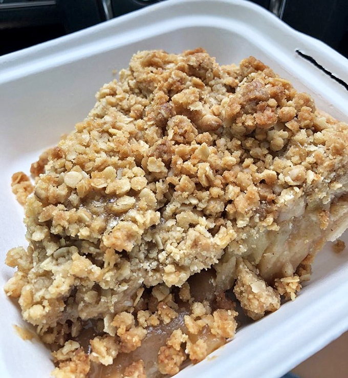 Not your average apple pie&mdash;this crumb-topped beauty has enough buttery streusel to make grandmothers everywhere nod in approval.