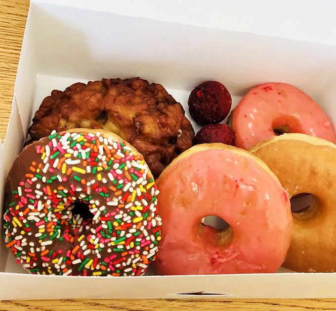 Box o' joy! This colorful collection could make even the grumpiest Monday morning person crack a smile.