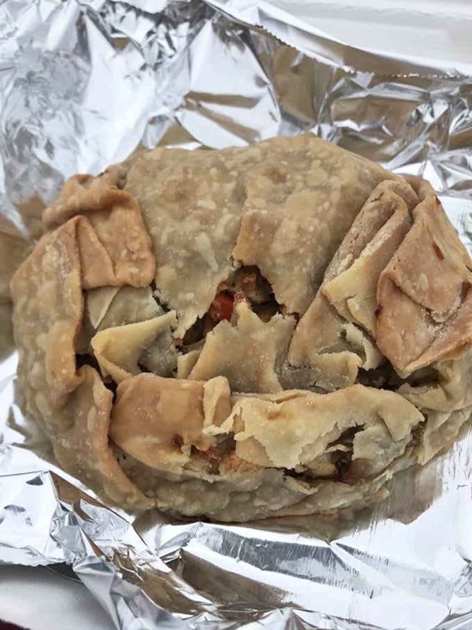 Not all treasures from the North Shore come from the water! This hand-crimped pasty holds a savory filling that would make any Yooper nod in approval.