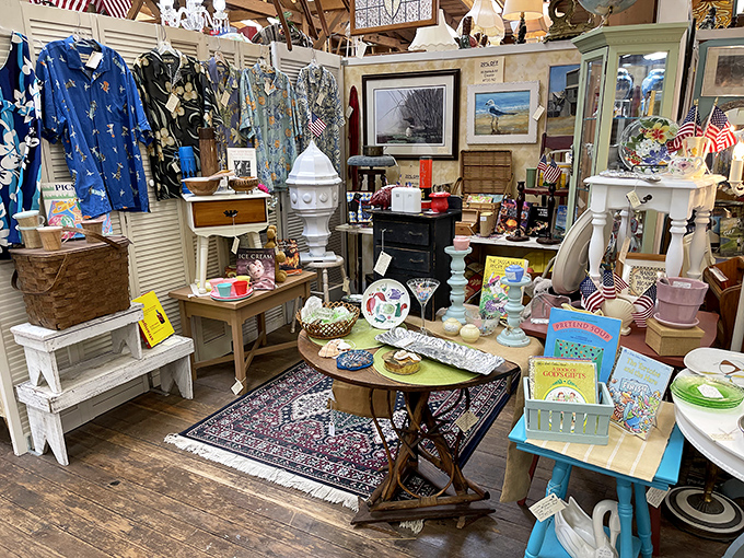 This isn't decorating&mdash;it's time travel with throw pillows. Each booth curator tells their story through carefully arranged vignettes that whisper, "Take me home."