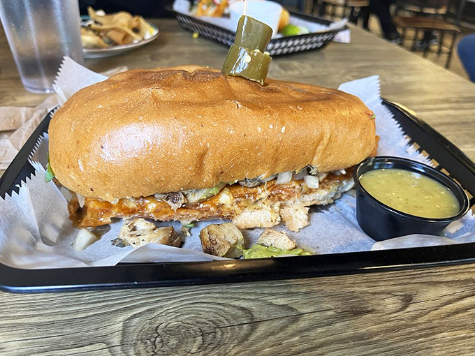 The torta: where bread meets meat in a sandwich so satisfying it deserves its own theme song and backup dancers.