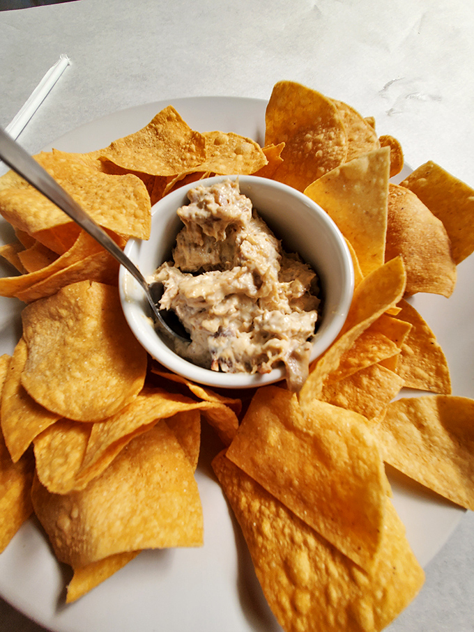 Crab dip surrounded by crispy tortilla chips&mdash;the Gulf Coast version of chips and salsa that will ruin all other appetizers for you forever.