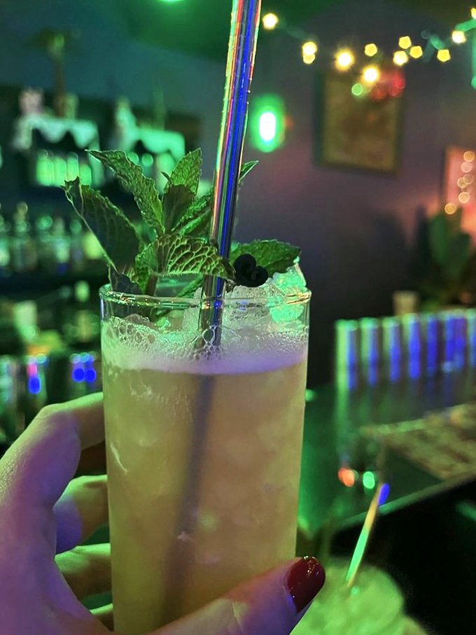 Holding this drink feels like capturing a piece of the ocean &ndash; if the ocean were delicious and made you tell better stories.