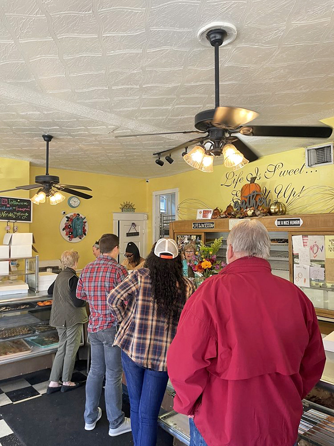 The line forms early at Nord's, where patient pilgrims wait their turn for breakfast salvation. The best things in life require a little anticipation.
