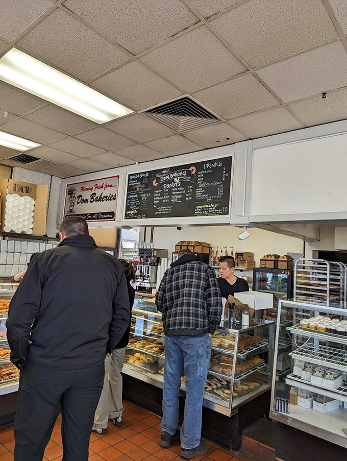 The universal language of anticipation. These early risers know that good things come to those who don't hit snooze.