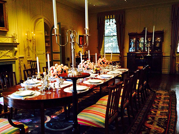 Dinner is served with a side of history. This elegant dining room doesn't just set a table&mdash;it sets a scene where you can almost hear the clink of crystal from centuries past.