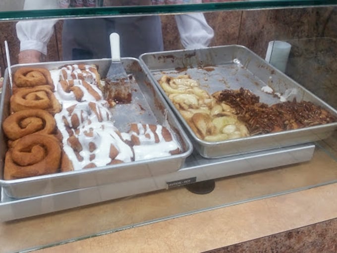 Pastry heaven behind glass&mdash;like a museum of deliciousness where you're actually encouraged to take the exhibits home.