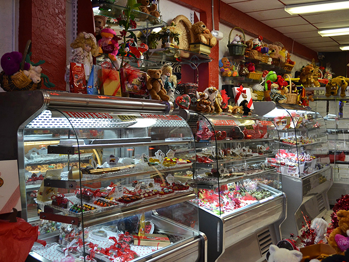 The display case that launched a thousand diets&mdash;and broke them all. Each shelf offers a different path to sweet surrender.