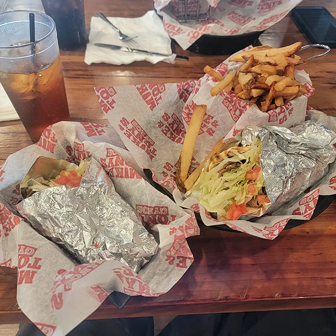 Two gyros and fries create the perfect Pittsburgh power lunch&mdash;a diplomatic summit between Greece and America with delicious results.