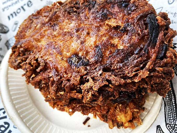 This latke doesn't just look like a crispy disc of potato perfection&mdash;it's a time machine to your grandmother's kitchen, even if she wasn't Jewish.