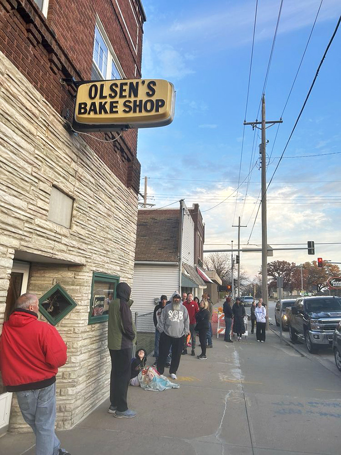 The line outside Olsen's isn't a trend; it's a tradition. Locals know that standing in this queue is the price of pastry perfection.