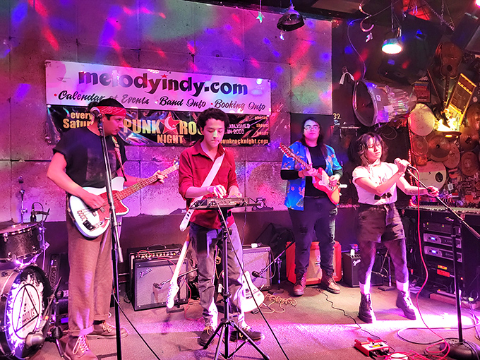 Saturday night at The Mel: Where tomorrow's headliners cut their teeth and yesterday's legends might drop by unannounced.