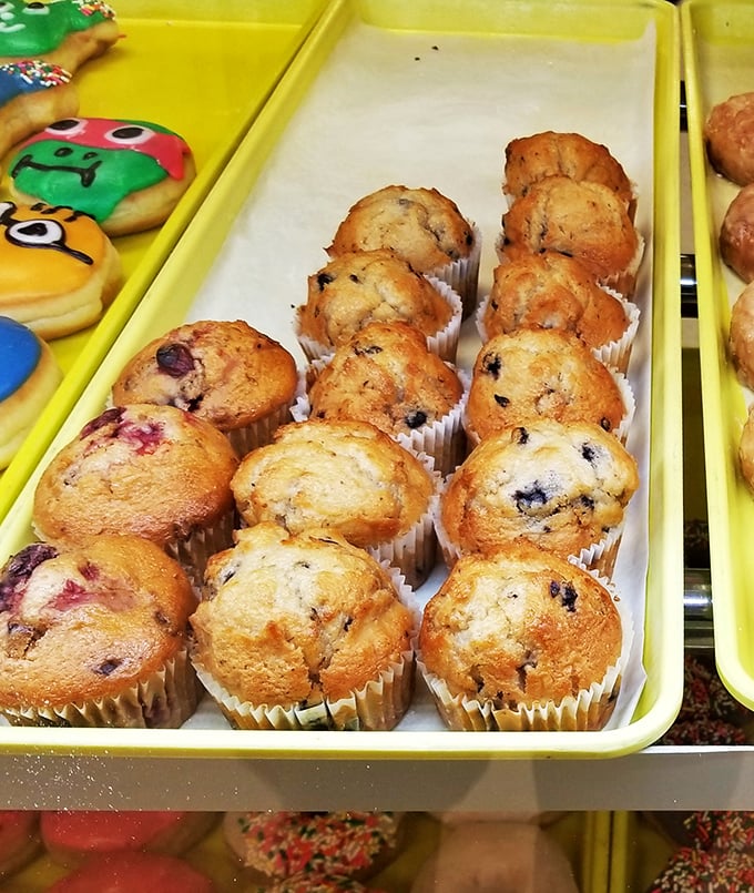 These muffins aren't just breakfast, they're portable joy&mdash;studded with berries that pop like tiny fireworks of flavor in every bite.