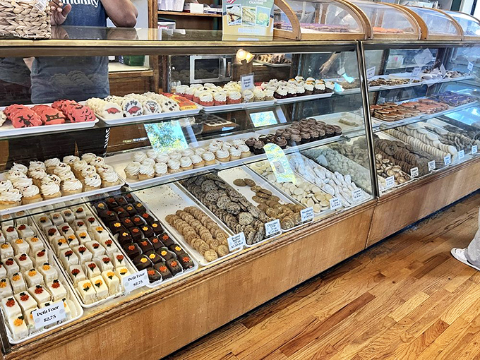 Pastry paradise awaits behind glass &ndash; a United Nations of baked goods where every nation represents deliciousness and calories are just numbers.