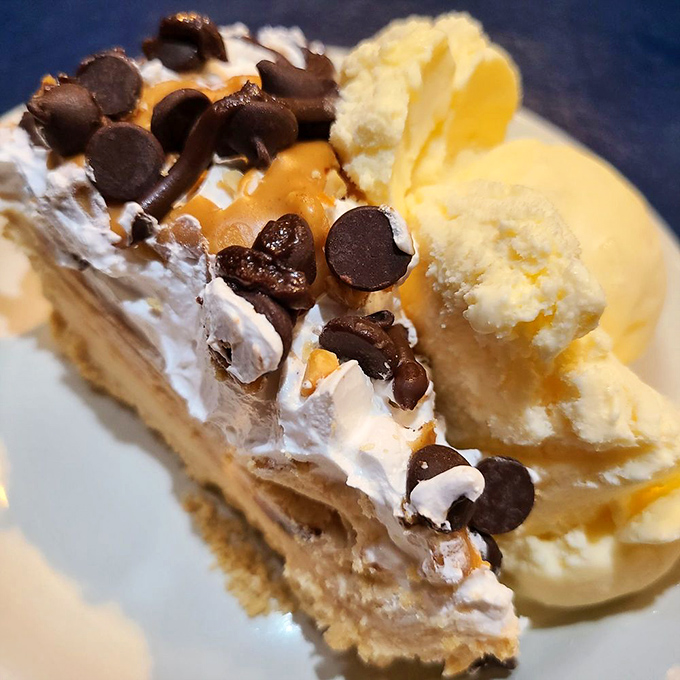 Behold the legendary carrot cake &ndash; where visible shreds of carrot and perfect cream cheese frosting create a masterpiece that haunts dreams.