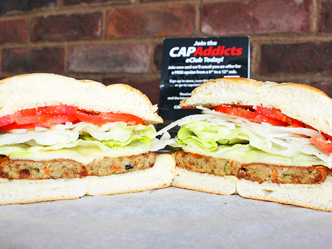 Behold, the sandwich that launched a thousand food comas. It's not just lunch; it's an experience wrapped in paper.