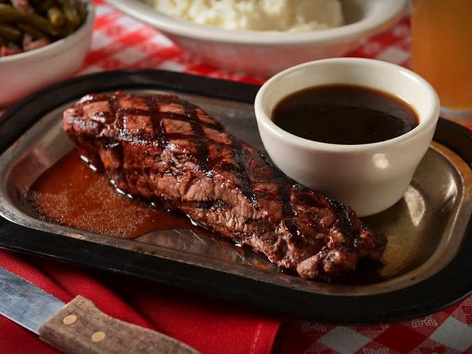 Even the steak comes dressed in chicken's clothing &ndash; a tender KC strip that doesn't mind sharing the spotlight with its famous feathered counterpart.