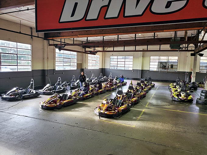 Safety first, speed second. New drivers absorb the racing rules while mentally calculating how quickly they can push these machines to their limits.